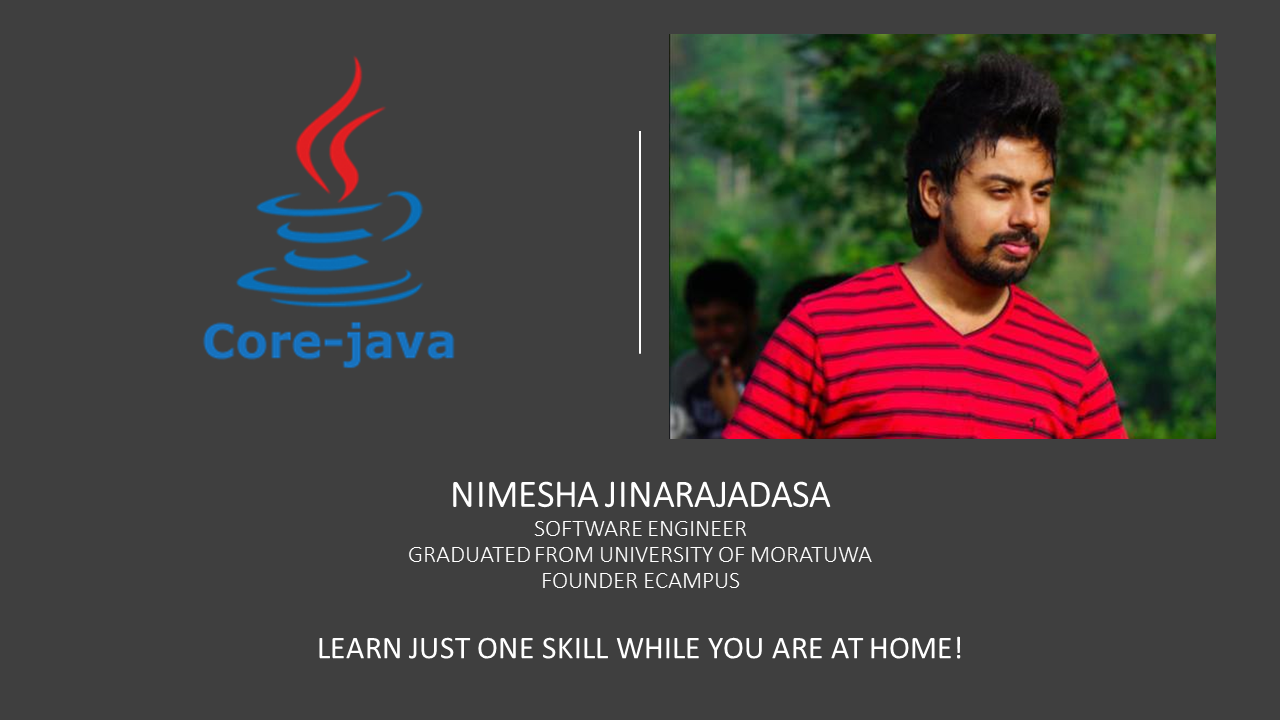 Core JAVA + OOP Concepts In 2021 | The Premier Online Learning & Teaching Platform in Sri Lanka