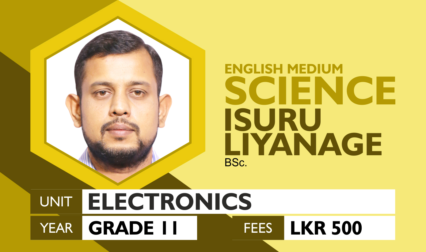 Grade 11 : Science - Electronics | The Premier Online Learning ...