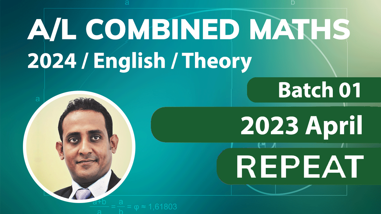Combined Maths - 2024 / English / Theory / Repeat / 2023 - April ...