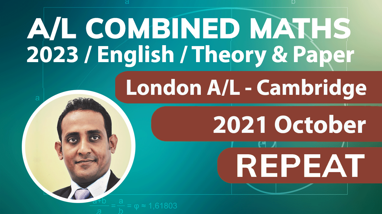 London A/L - Combined Maths - 2023 / Cambridge / Theory & Paper ... London A/L - Combined Maths - 2023 / Cambridge / Theory & Paper ...