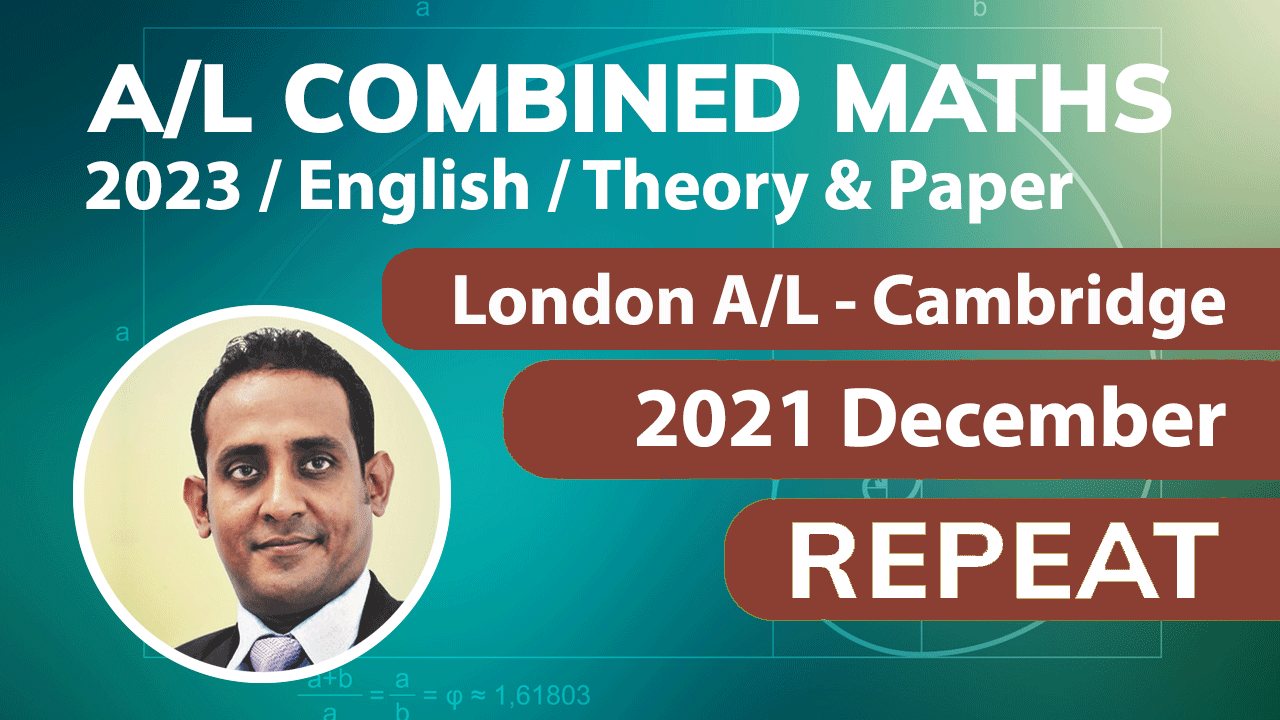 London A/L - Combined Maths - 2023 / Cambridge / Theory & Paper ... London A/L - Combined Maths - 2023 / Cambridge / Theory & Paper ...