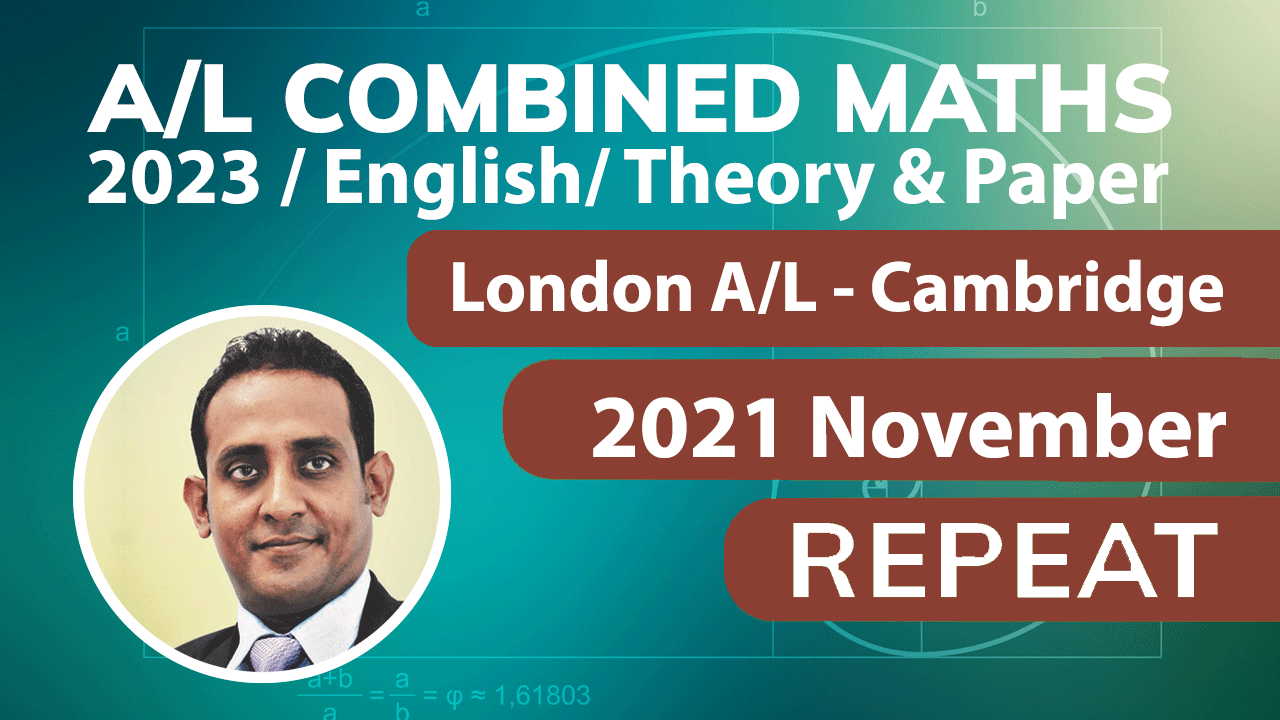 London A/L - Combined Maths - 2023 / Cambridge / Theory & Paper ... London A/L - Combined Maths - 2023 / Cambridge / Theory & Paper ...